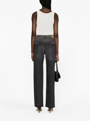 Isabel Marant Étoile Noemie Straight-leg Jeans - Black