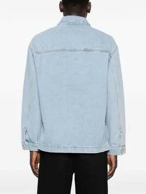 Gcds Graffiti-print Denim Jacket