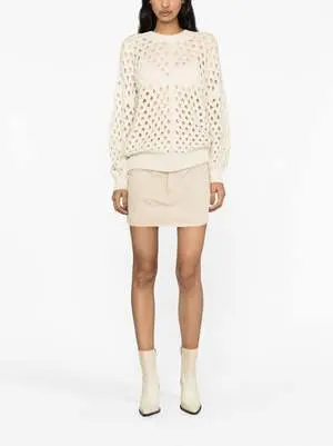 Isabel Marant Étoile Tane Crochet Wool-blend Jumper