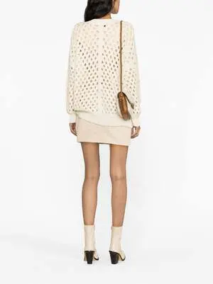 Isabel Marant Étoile Tane Crochet Wool-blend Jumper
