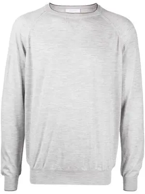 CRUCIANI Piped-trim Crew-neck Jumper