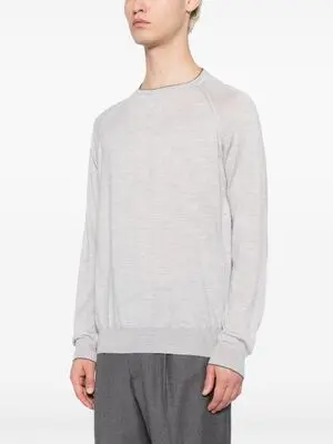 CRUCIANI Piped-trim Crew-neck Jumper