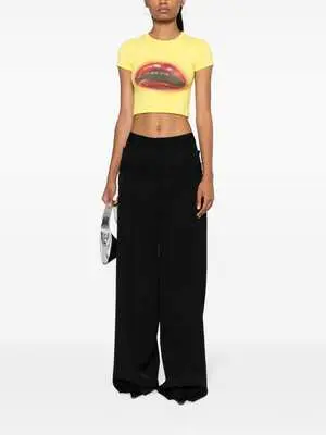 Dsquared2 Layered Wide-leg Trousers