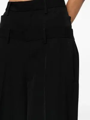Dsquared2 Layered Wide-leg Trousers