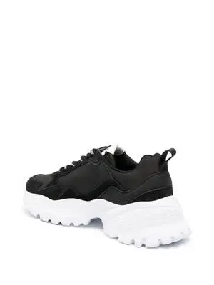 Just Cavalli Logo-print Lace-up Sneakers - Black