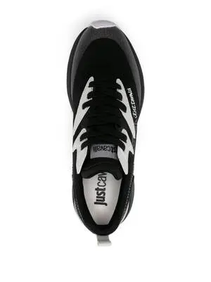Just Cavalli Panelled Lace-up Sneakers