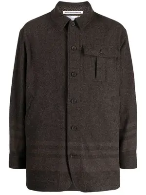 WHITE MOUNTAINEERING Classic-collar Button-up Jacket