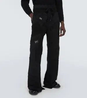 Dolce & Gabbana Logo Tag Jersey Jogging Pants