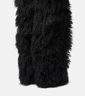 Paris Texas Shearling Fur Boots