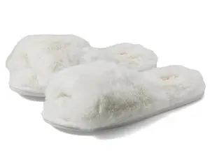 Eberjey Eberjey Plush Mule Slipper White