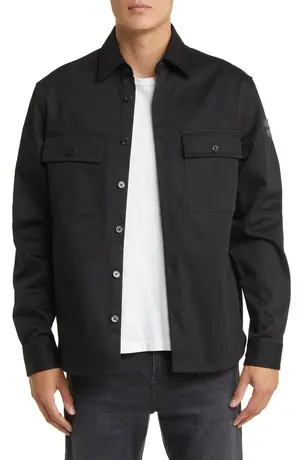 BOSS Owen Solid Button-up Shirt