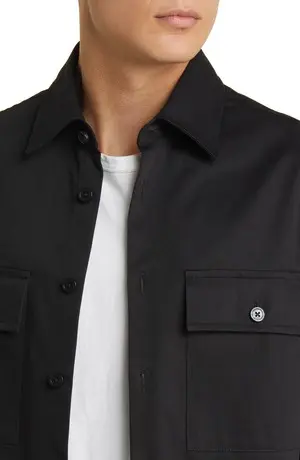 BOSS Owen Solid Button-up Shirt
