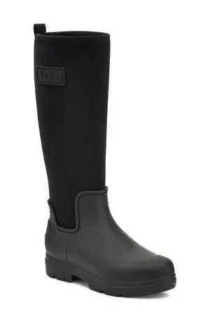 UGG Ugg(r) Droplet Knee High Waterproof Boot Black