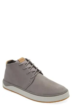 Olukai Papakū 'ili Waterproof Chukka Boot - Graphite / Graphite