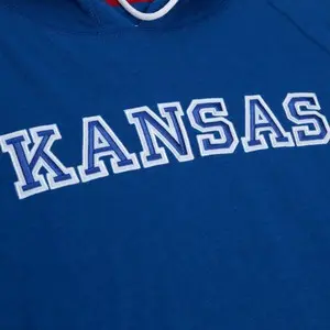 Mitchell & Ness Kansas Jayhawks Legendary Raglan Pullover Hoodie