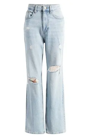 PACSUN 90s Allan Ripped Boyfriend Flare Jeans