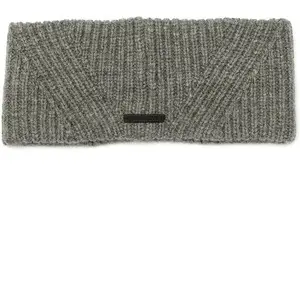 ALLSAINTS Travelling Rib Headband - Grey Marl