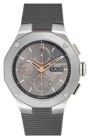 Baume & Mercier Riviera Automatic Chronograph Watch - Slate-grey