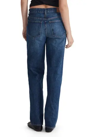 Madewell Low Slung Straight Jeans