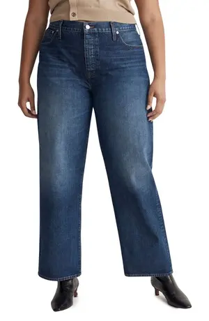 Madewell Low Slung Straight Jeans