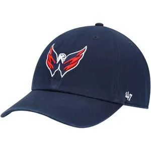 '47 Washington Capitals Eagle Clean Up Adjustable Cap - Navy