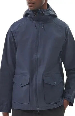 Barbour Whitstone Waterproof Jacket - Navy