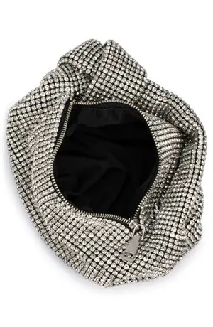 OLGA BERG Polly Crystal Shoulder Bag
