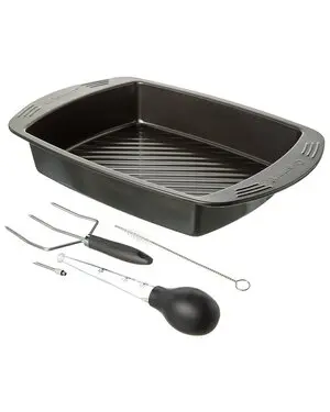 CUISINART Cuisinart Classic Ovenware Collection 17″ Roaster With Bonus Tools - Nocolor