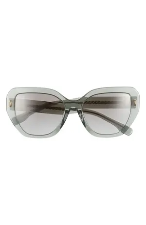 Tory Burch 55mm Cat Eye Sunglasses Grey