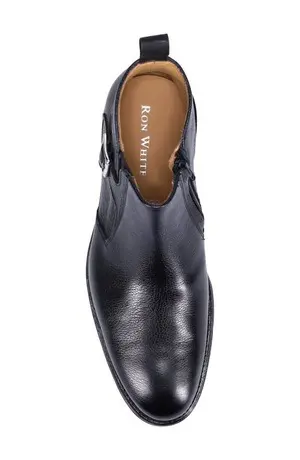 Ron White Quinton Weatherproof Ankle Boots - Black