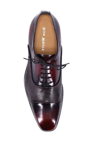 Ron White Edman Weatherproof Cap Toe Oxford - Merlot