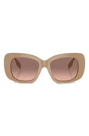 Burberry 52mm Square Sunglasses - Beige