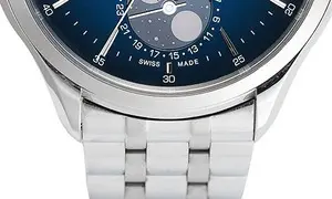 Baume & Mercier Clifton Automatic Moon Phase Bracelet Watch