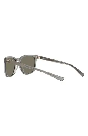 COSTA DEL MAR Sullivan 53mm Mirrored Polarized Square Sunglasses