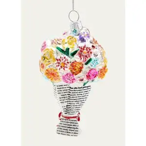 CODY FOSTER & CO Floral Delivery Christmas Ornat