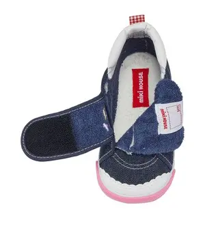 MIKI HOUSE Denim Low-top Sneakers