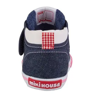 MIKI HOUSE Denim Low-top Sneakers