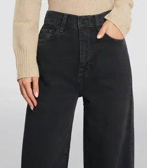 TRIARCHY Ms. Onassis High-rise Wide Jeans