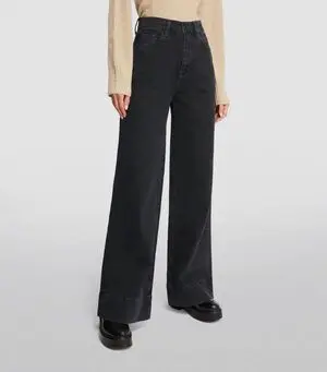 TRIARCHY Ms. Onassis High-rise Wide Jeans