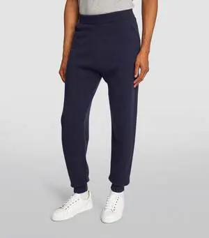 Harrods Cashmere Sweatpants - Navy