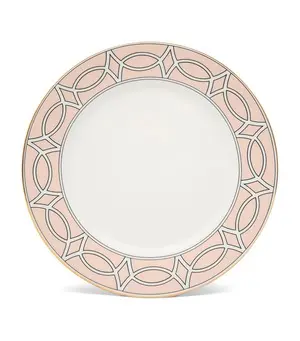 O.W.LONDON Set Of 2 Loop Dessert Plates - Pink