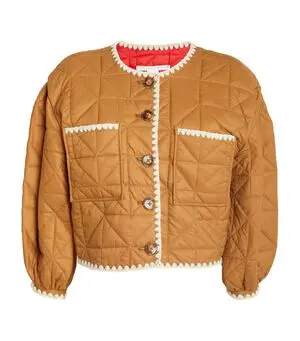 Veronica Beard Leal Quilted Reversible Jacket