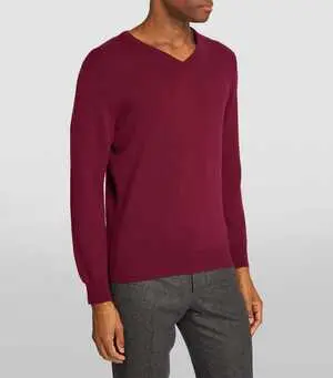 Harrods Cashmere V-neck Sweater