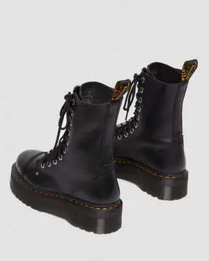 Dr. Martens Sinclair Hi Milled Nappa Leather Platform Boots