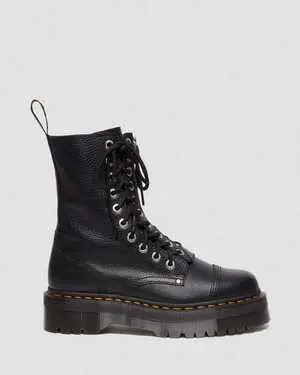 Dr. Martens Sinclair Hi Milled Nappa Leather Platform Boots