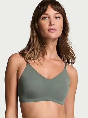 Victoria's Secret The T-shirt Lightly Lined Wireless Comfort Bra Green