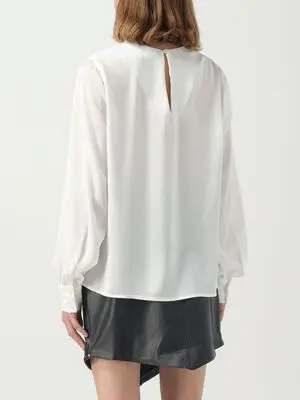 GAËLLE PARIS Long Sleeve Top - White