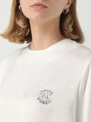 GAËLLE PARIS Long Sleeve Top - White