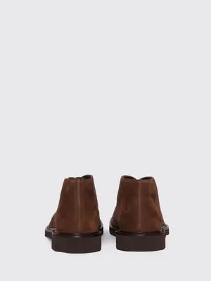 DOUCAL'S Suede Lace-up Boots - Brown