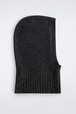 Cos Cashmere Balaclava - Black